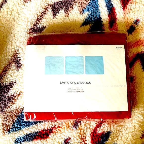 Room Essentials | Bedding | New Tween Xlong Sheet Set Cotton Rich ...